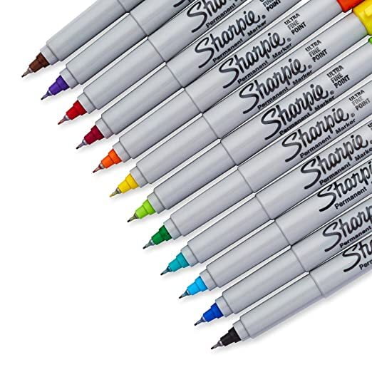 Fine tip markers store